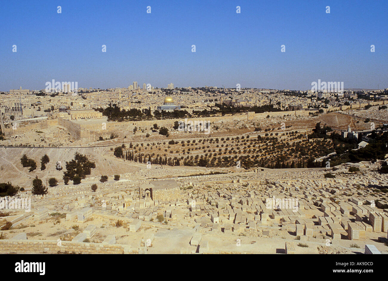 The Ancient City area of Jerusalem Israel Stock Photo - Alamy