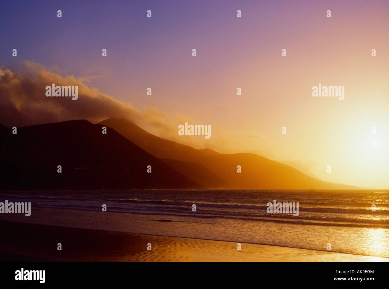 Co Kerry, Glenbeigh Beach, Ireland Stock Photo - Alamy