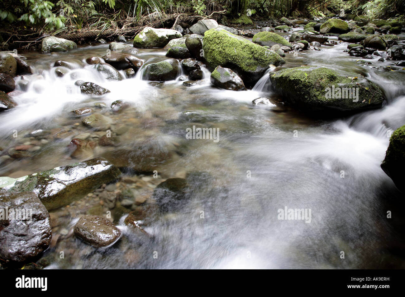 Stream and rocks Stock Photo - Alamy