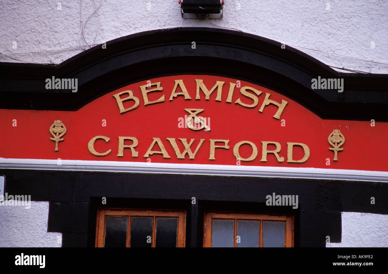 Beamish Crawford Brewery Cork City Ireland Brewery sign Stock Photo - Alamy