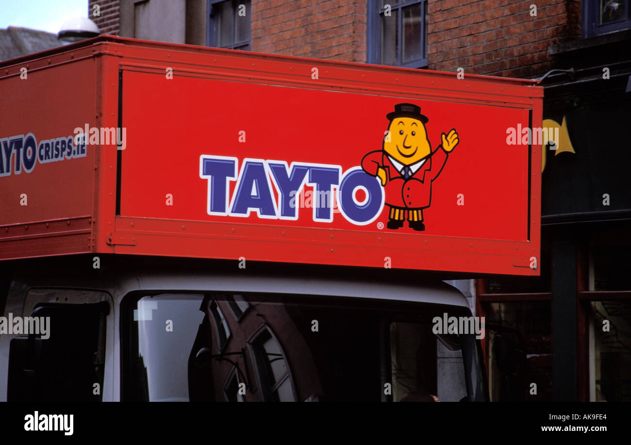 Cork City Ireland Tayto Potato Crisp Chip delivery Stock Photo - Alamy