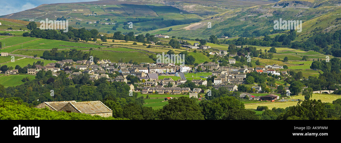 Reeth Swaledale Yorkshire Dales National Park Stock Photo - Alamy