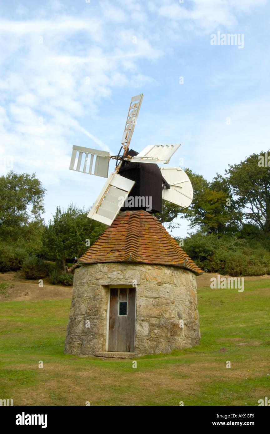Windmill at Calbourne water mill Isle of Wight England United Kingdom ...