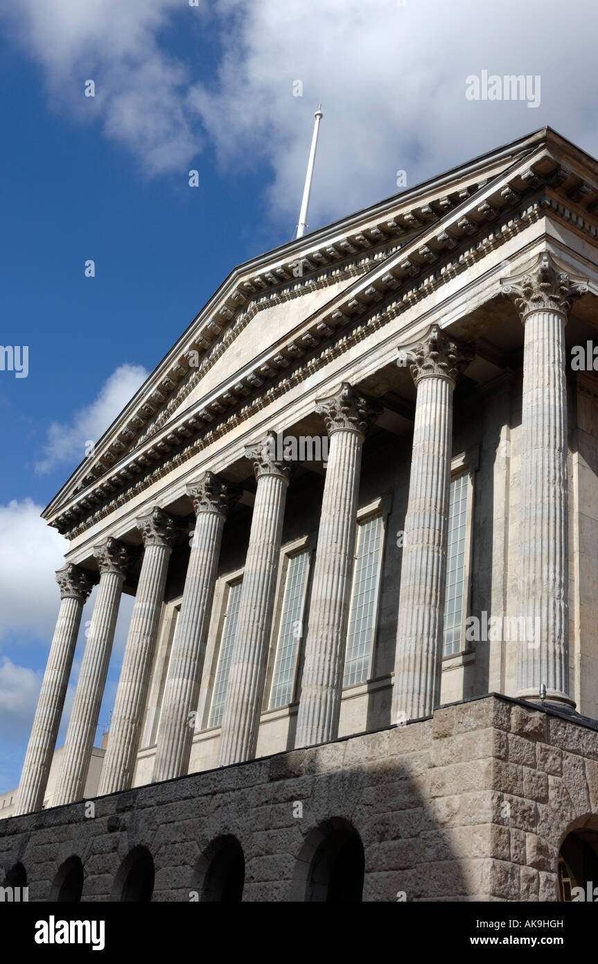 Birmingham Town Hall West Midlands England UK Stock Photo - Alamy