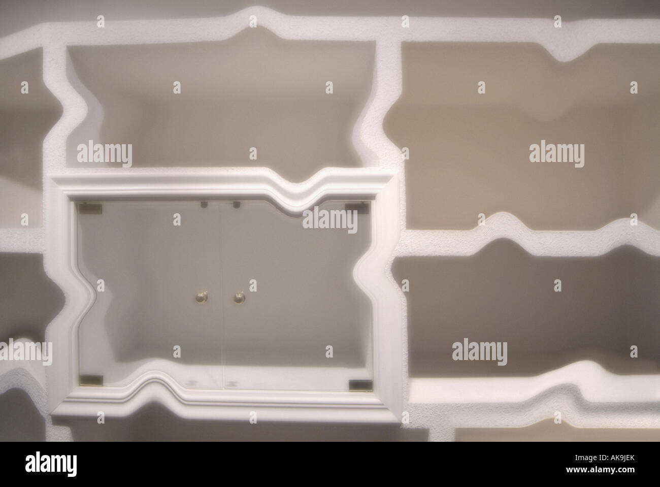 Unreal empty shelves Stock Photo - Alamy