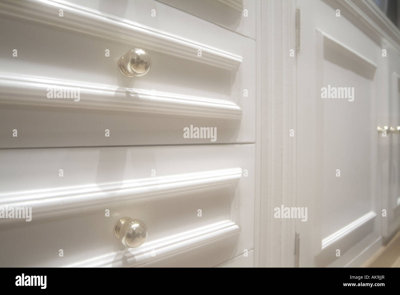 White drawers high angle view hi-res stock photography and images - Alamy