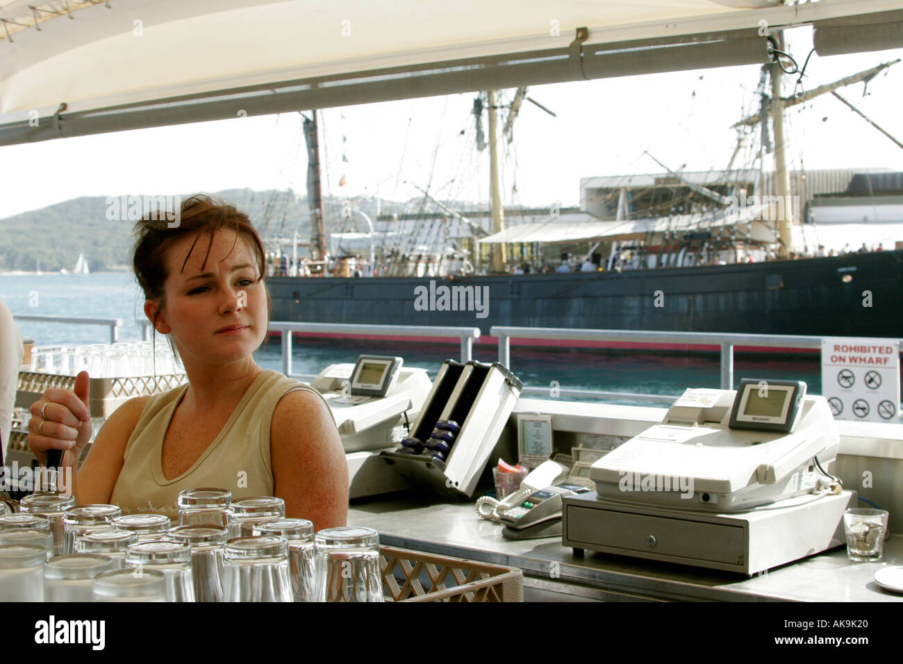 Bar maid hi-res stock photography and images - Alamy