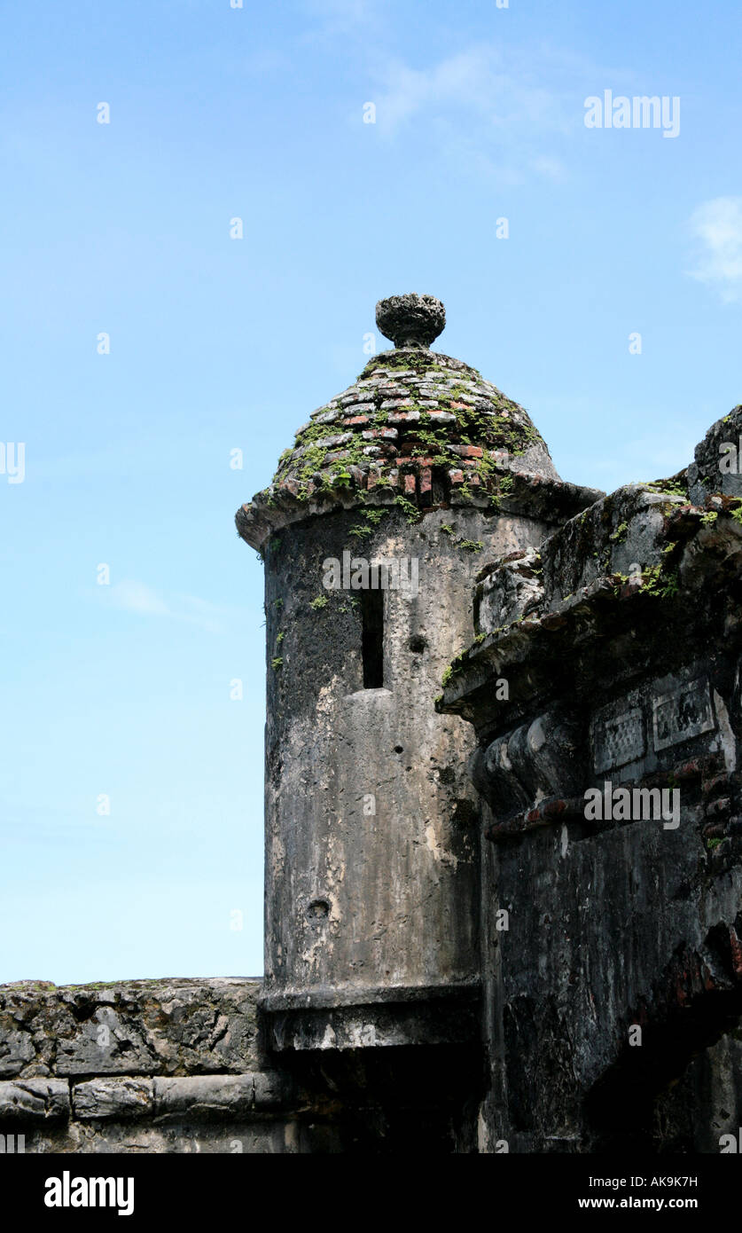 San Jeronimo fortress ruins at Portobelo Colon Province Panama Stock ...