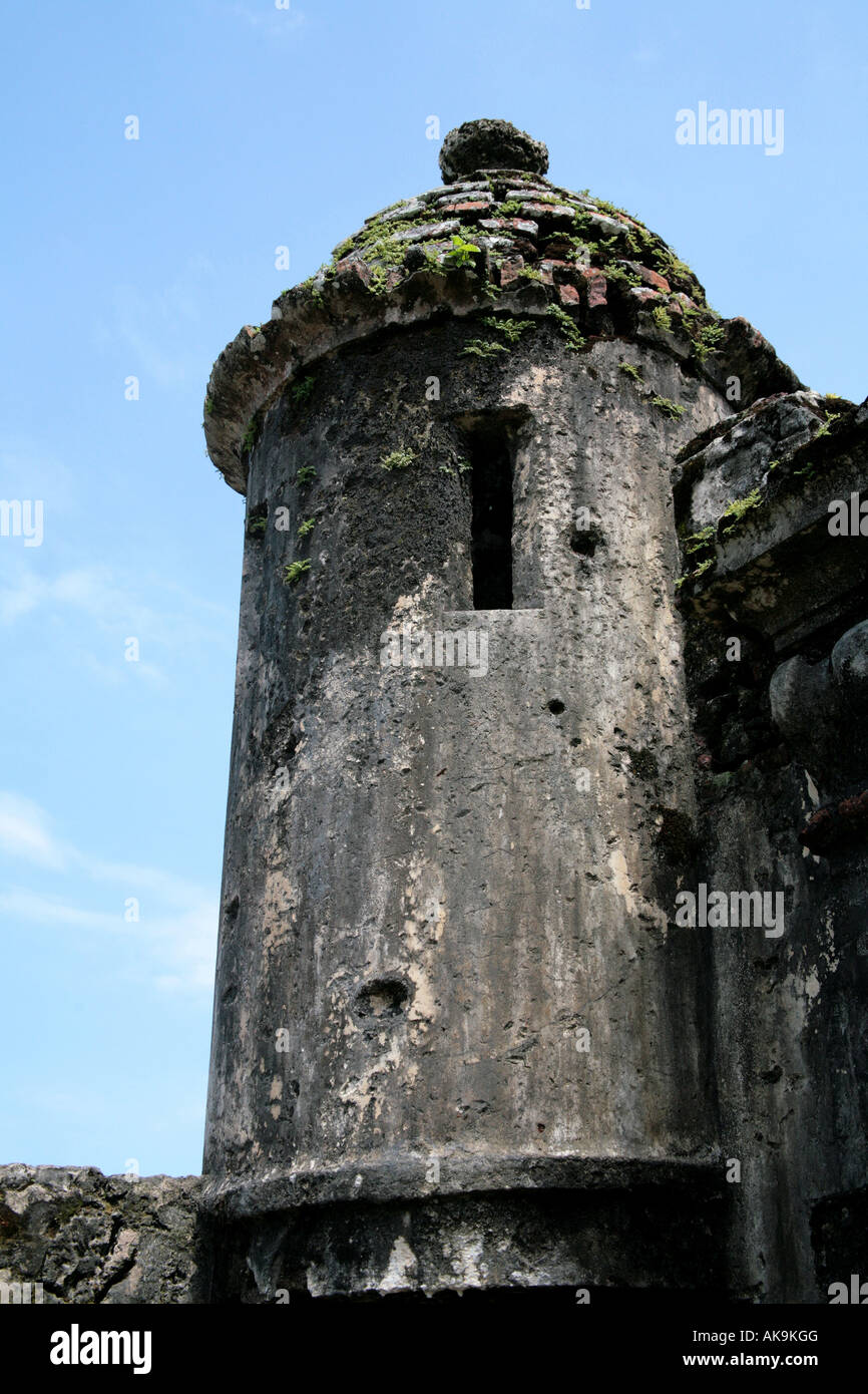 San Jeronimo fortress ruins at Portobelo Colon Province Panama Stock ...