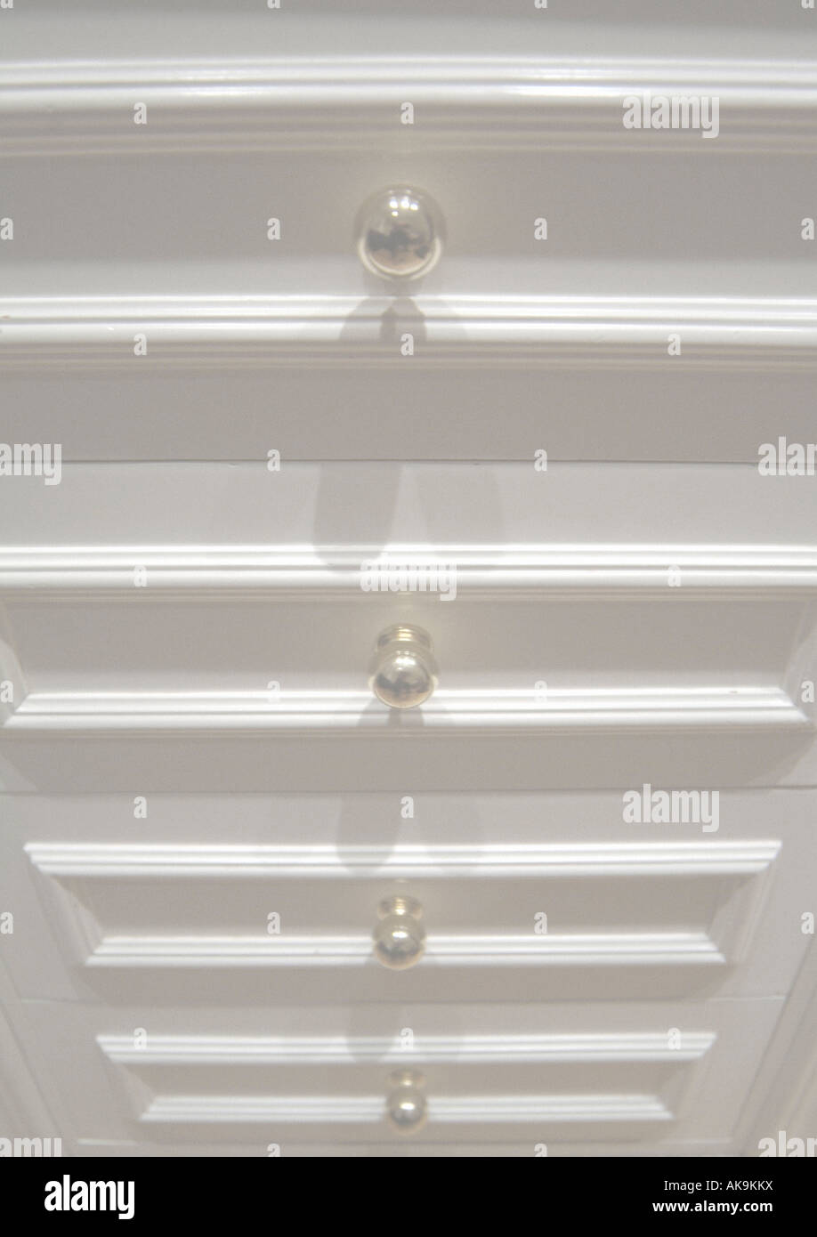 Chest of drawers in perspective Stock Photo - Alamy