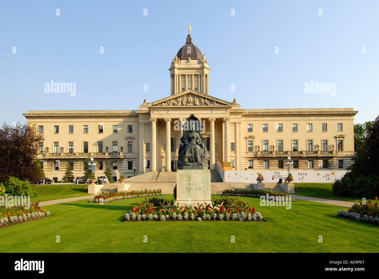 Provincial Capital Legislative Building Winnipeg Manitoba Canada ...