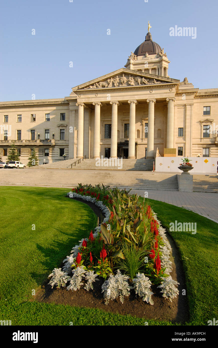 Provincial Capital Legislative Building Winnipeg Manitoba Canada ...