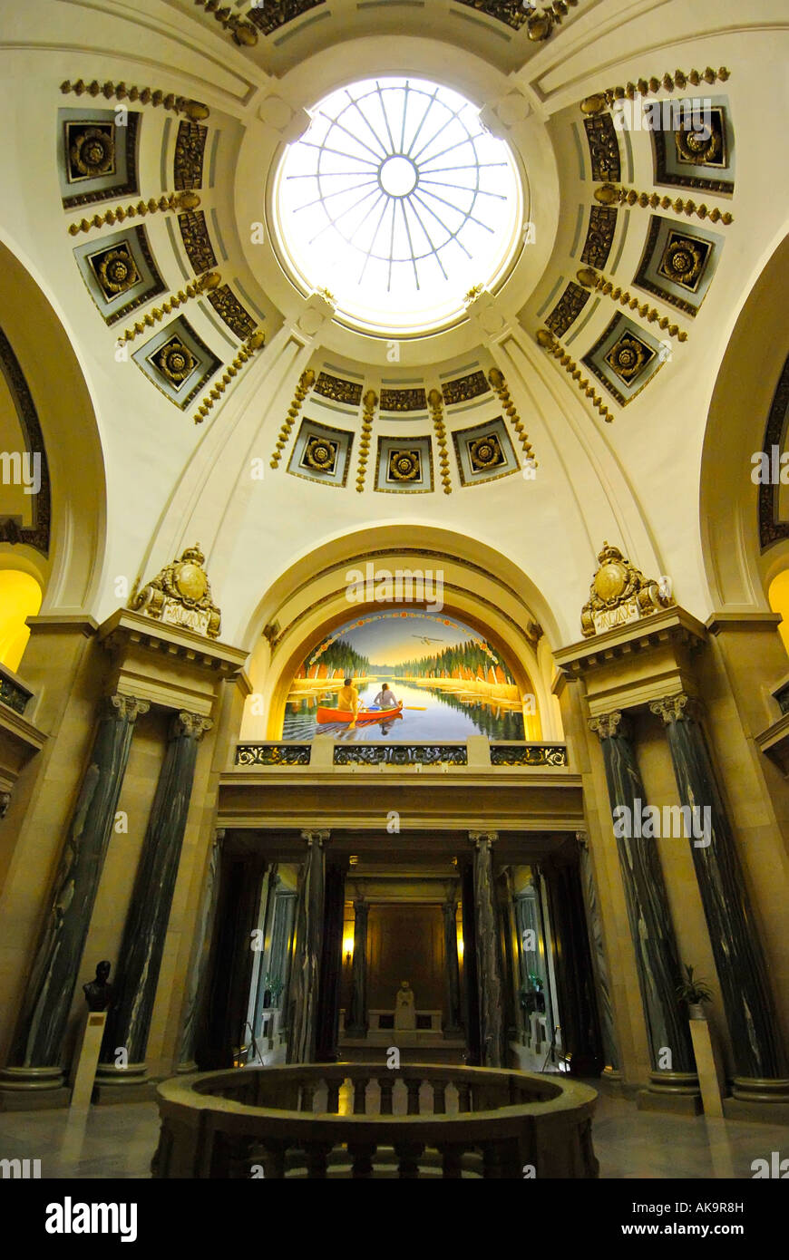Interior Rotunda of Provincial Capital Legislative Building Regina ...
