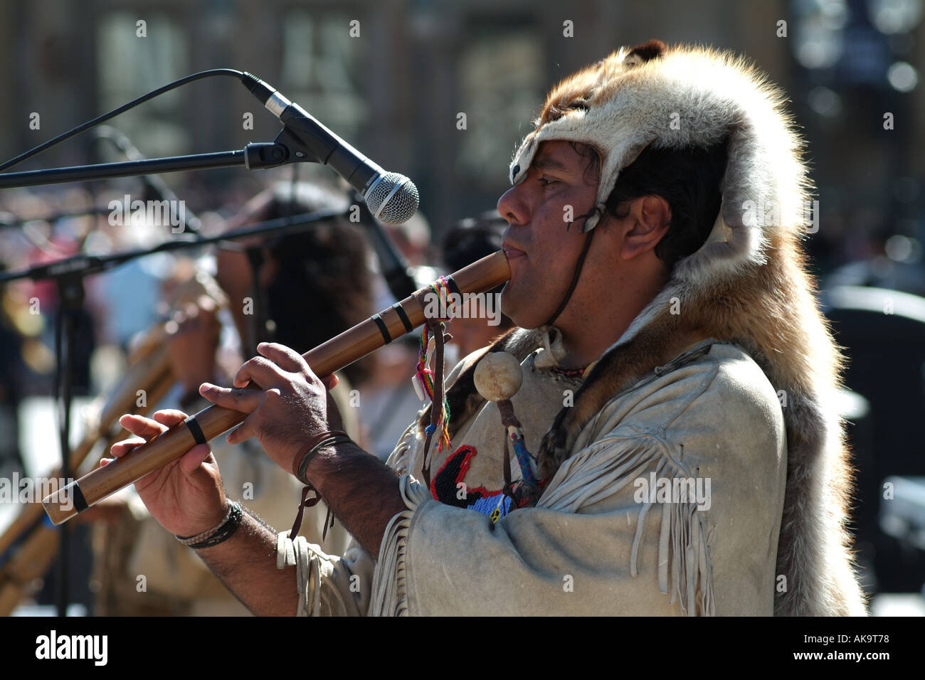 Peruvian pipe band hi-res stock photography and images - Alamy