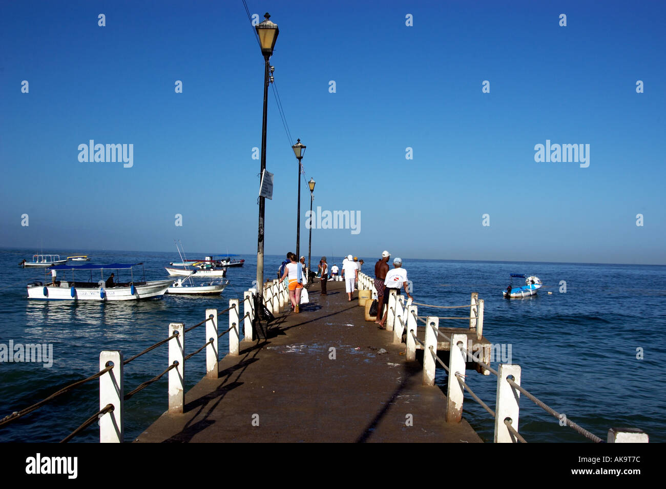 Main Pier, Puerto Vallarta, Mexico Stock Photo - Alamy
