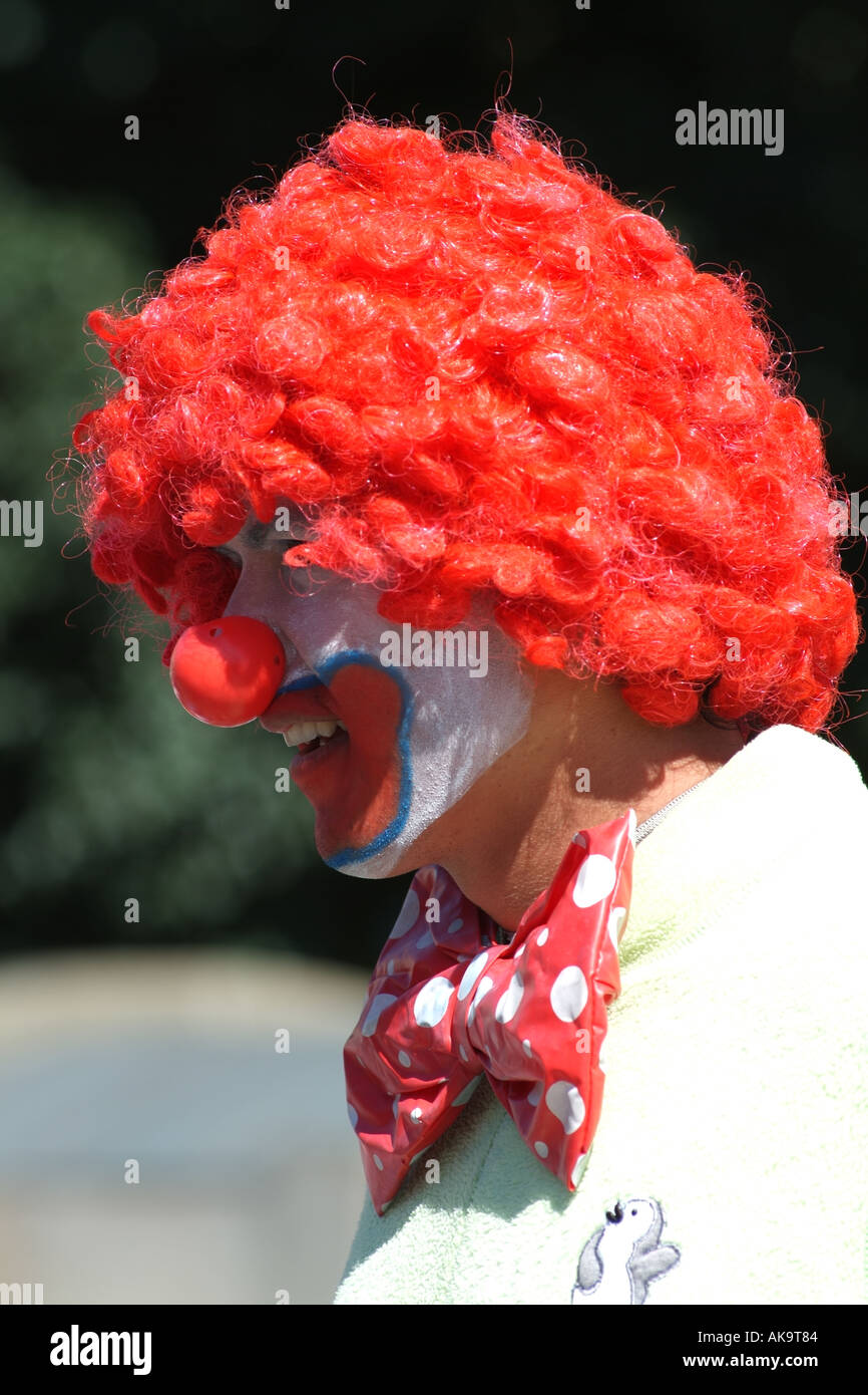 Clown face sad hi-res stock photography and images - Alamy