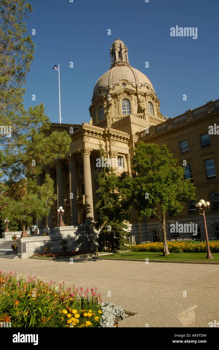 Provincial Capital Edmonton Alberta Canada Legislative Building ...