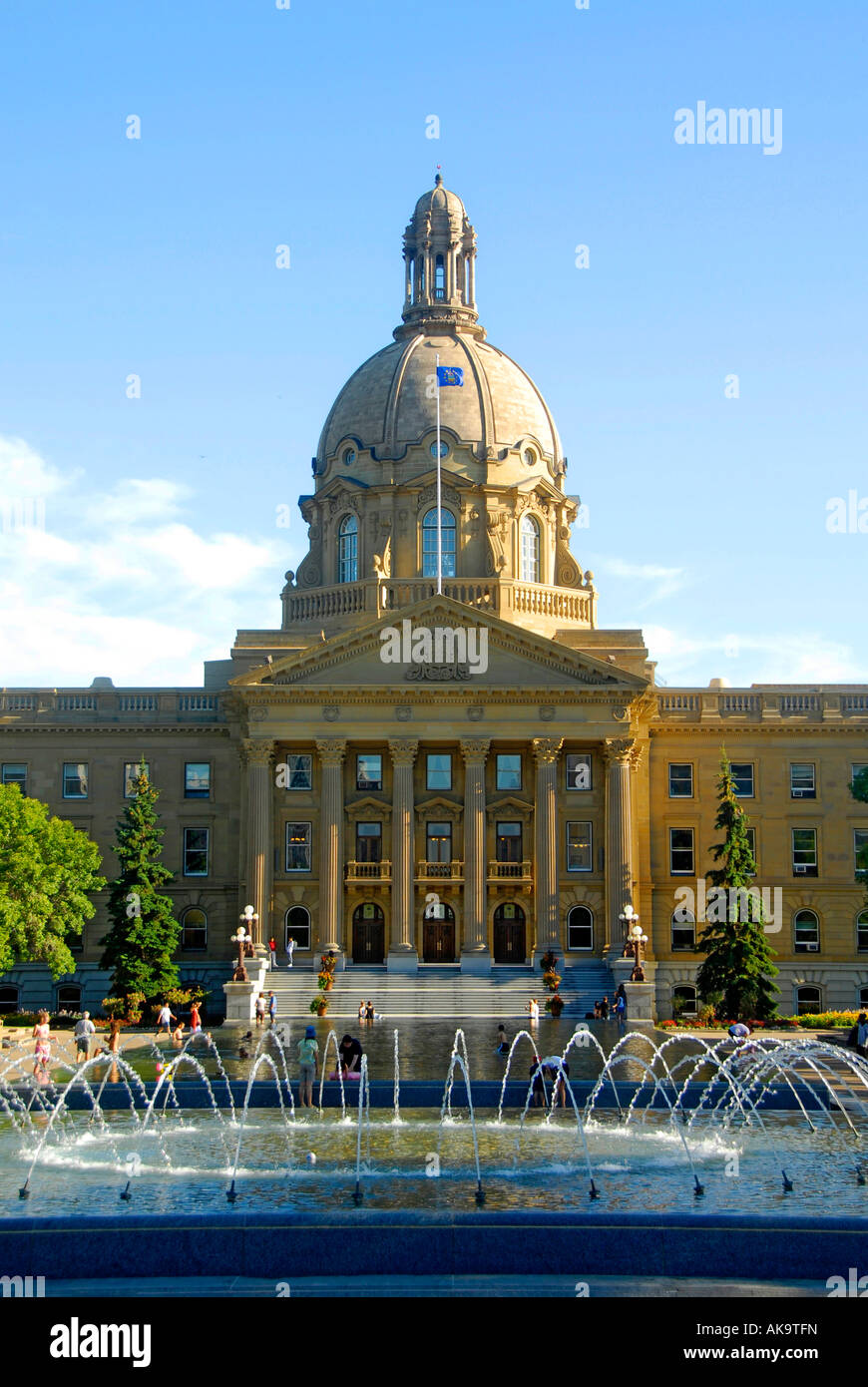 Provincial Capital Edmonton Alberta Canada Legislative Building ...