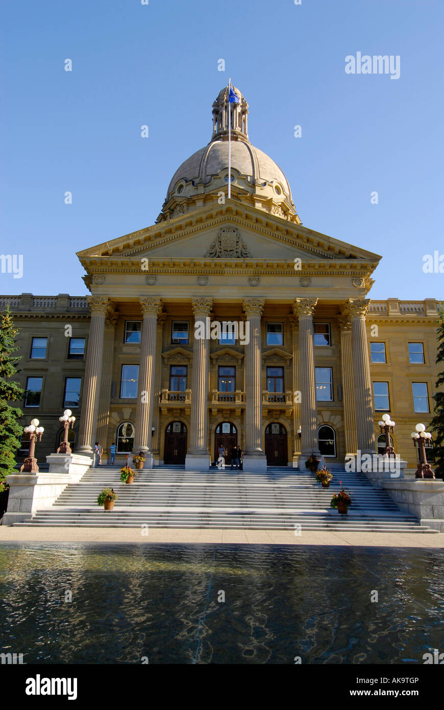 Provincial Capital Edmonton Alberta Canada Legislative Building ...