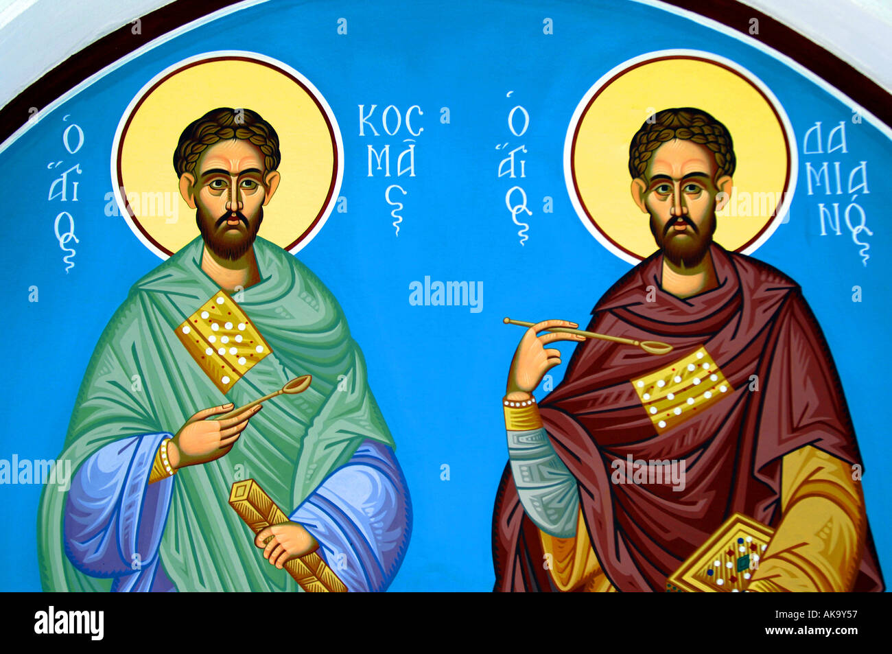 Greek holy men religion religous greece saints greek orhtodox ...