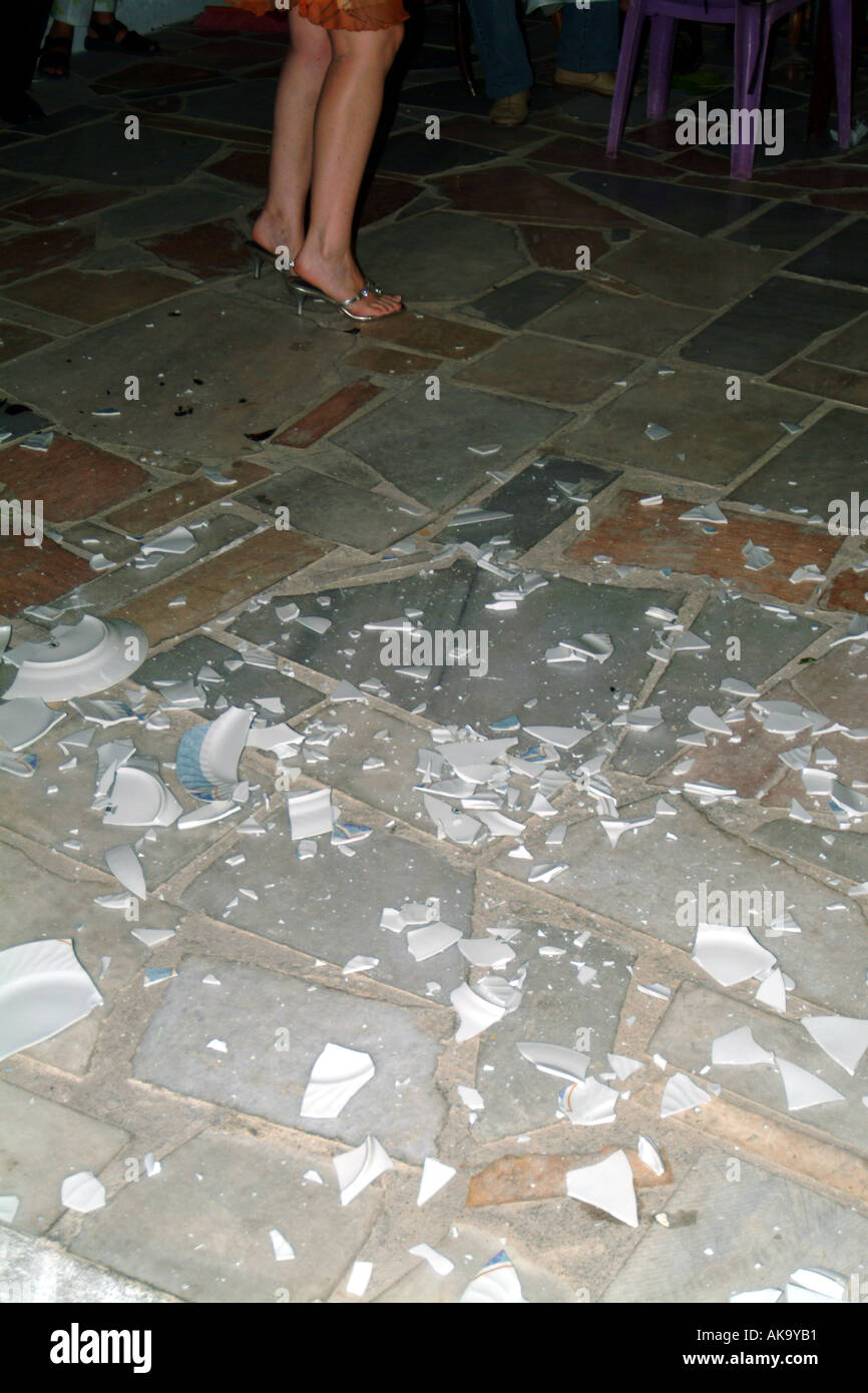 Plate Smashing Stock Photos & Plate Smashing Stock Images - Alamy