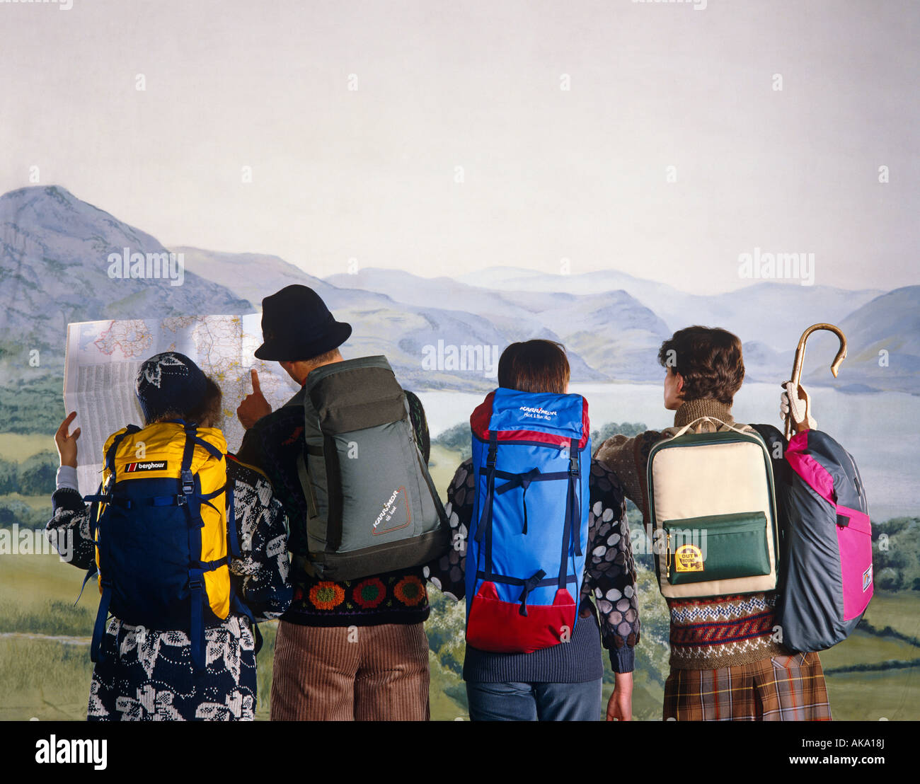 Back Packs / Ruck Sack Stock Photo - Alamy