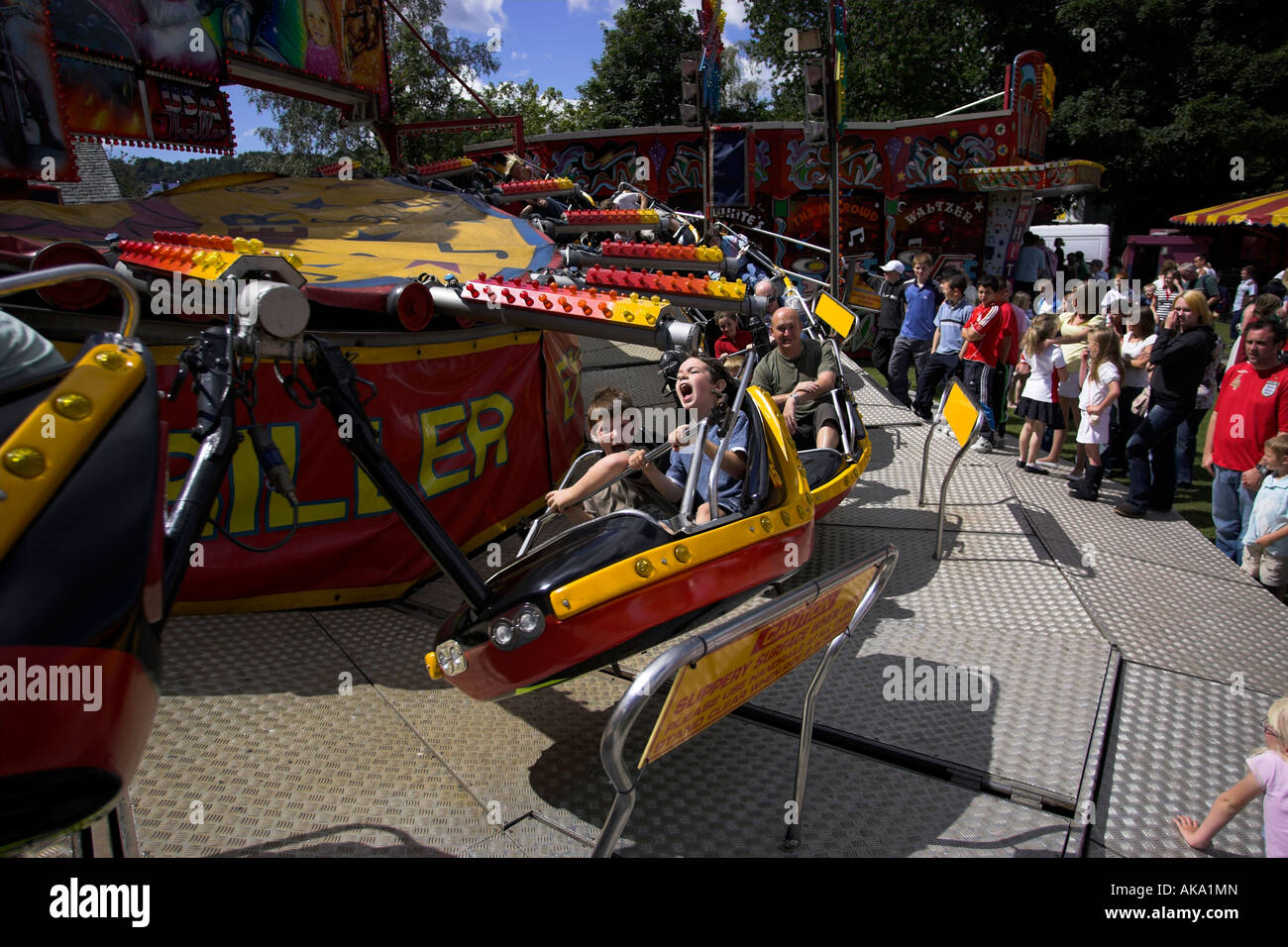 Funfair rides hi-res stock photography and images - Alamy