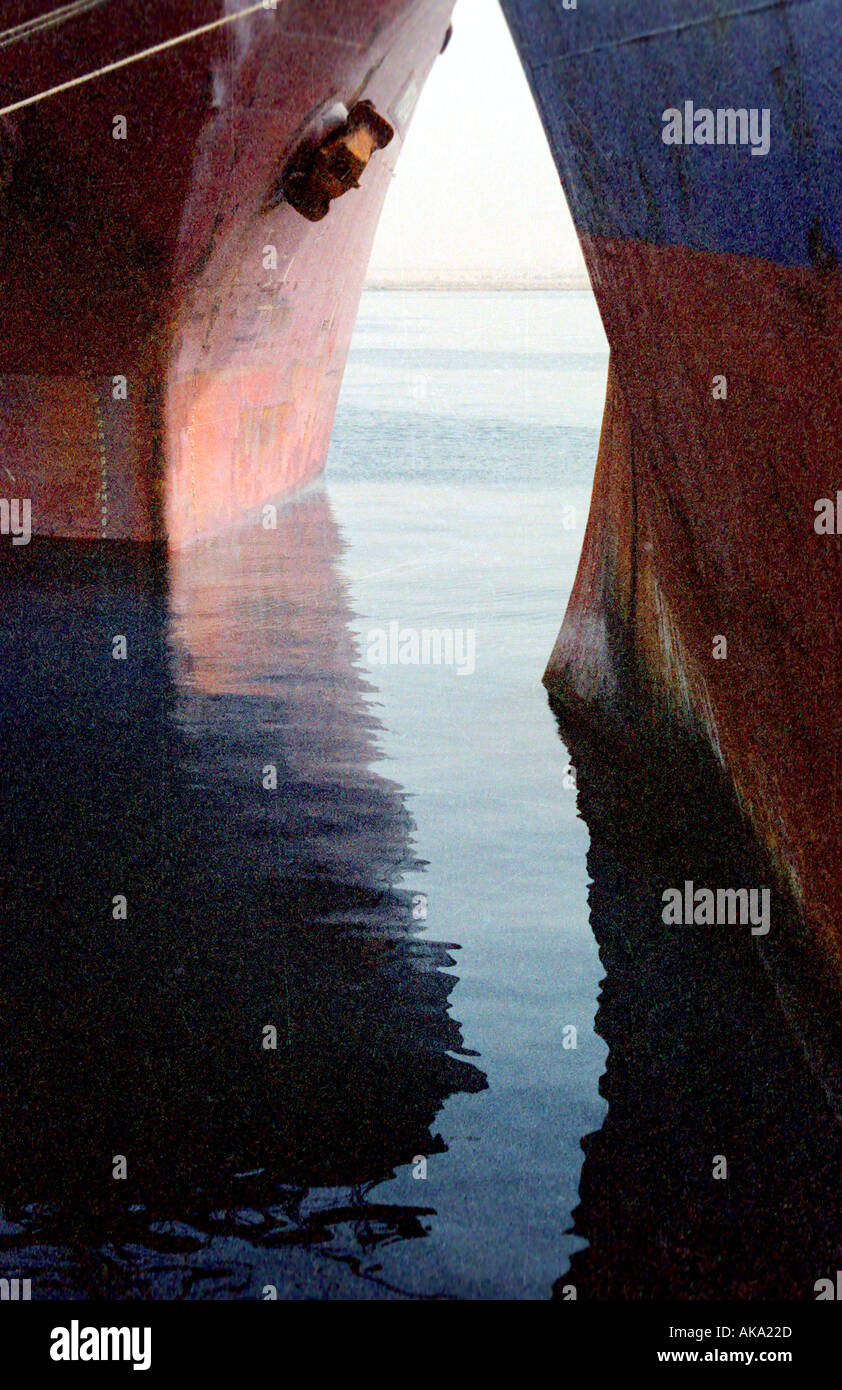 Light in Port Stock Photo - Alamy