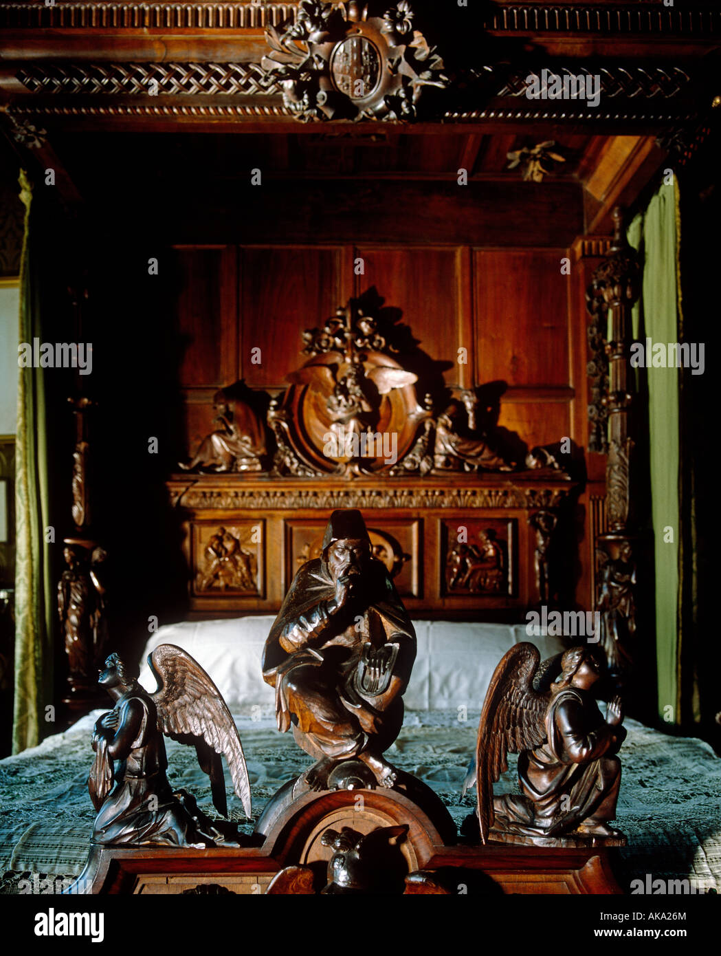 Kingston Lacy Bedroom Stock Photo - Alamy
