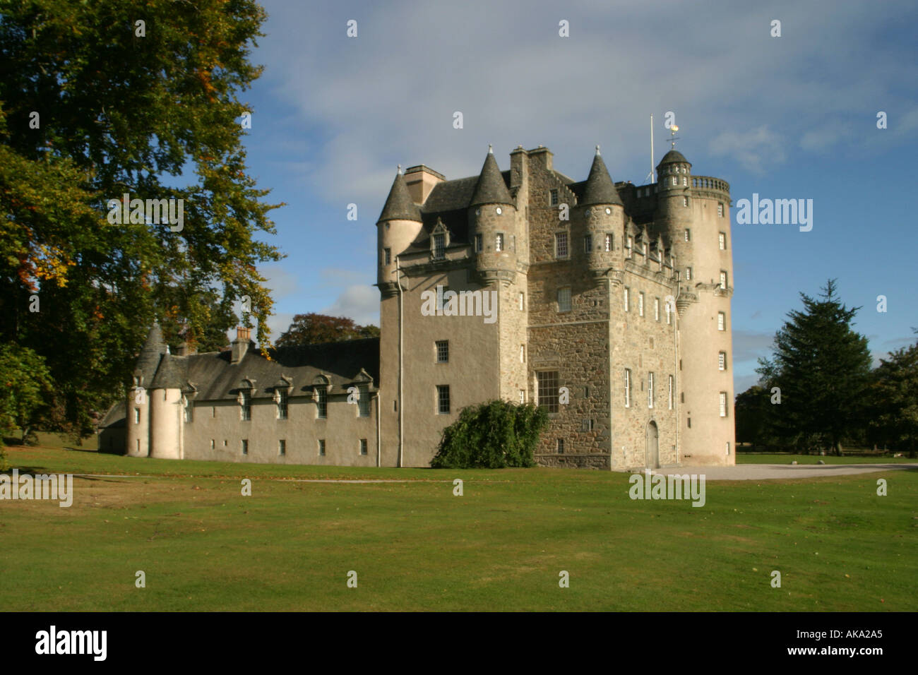 Castle Fraser Scotland Stock Photo - Alamy