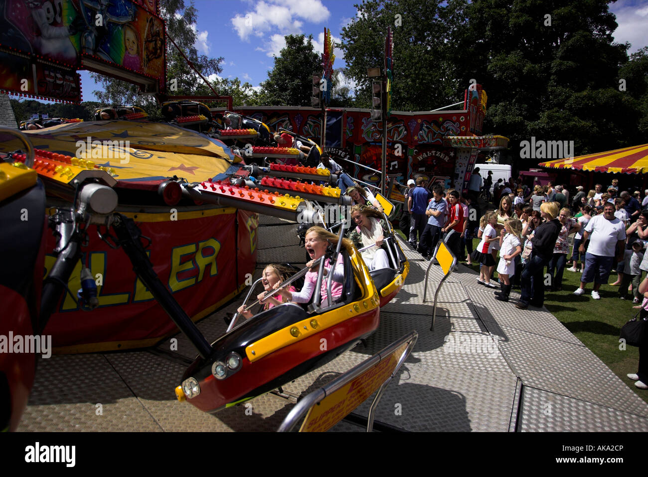 Traditional funfair on glebe bowness hi-res stock photography and ...
