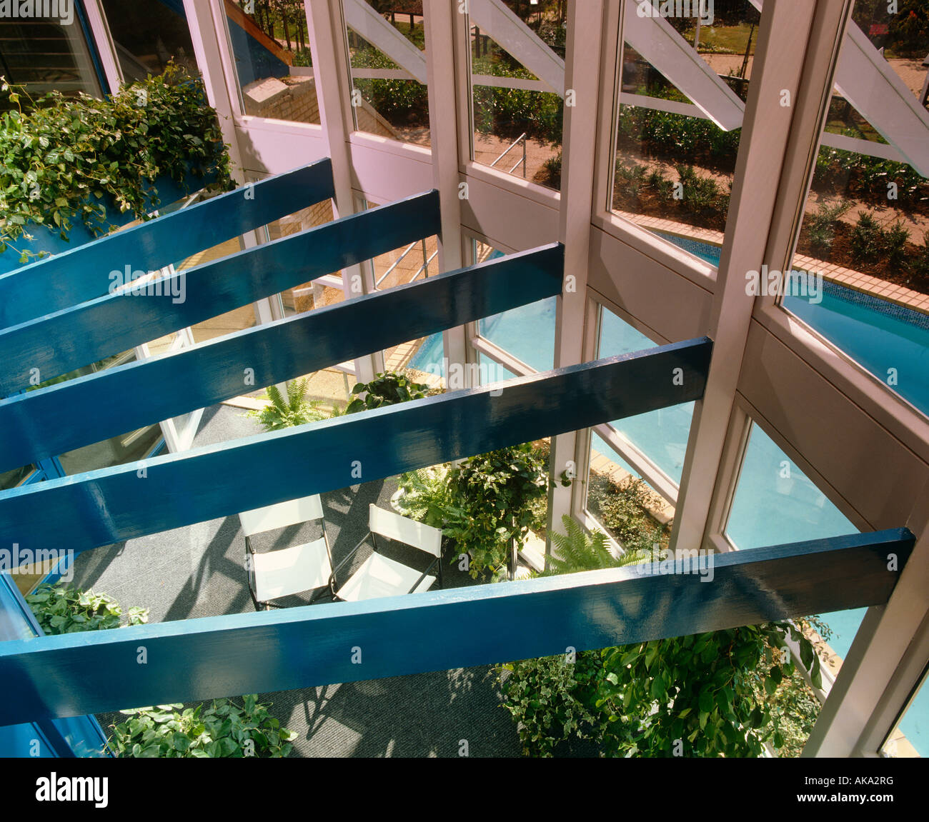 Round House Pool & Conservatory Stock Photo - Alamy