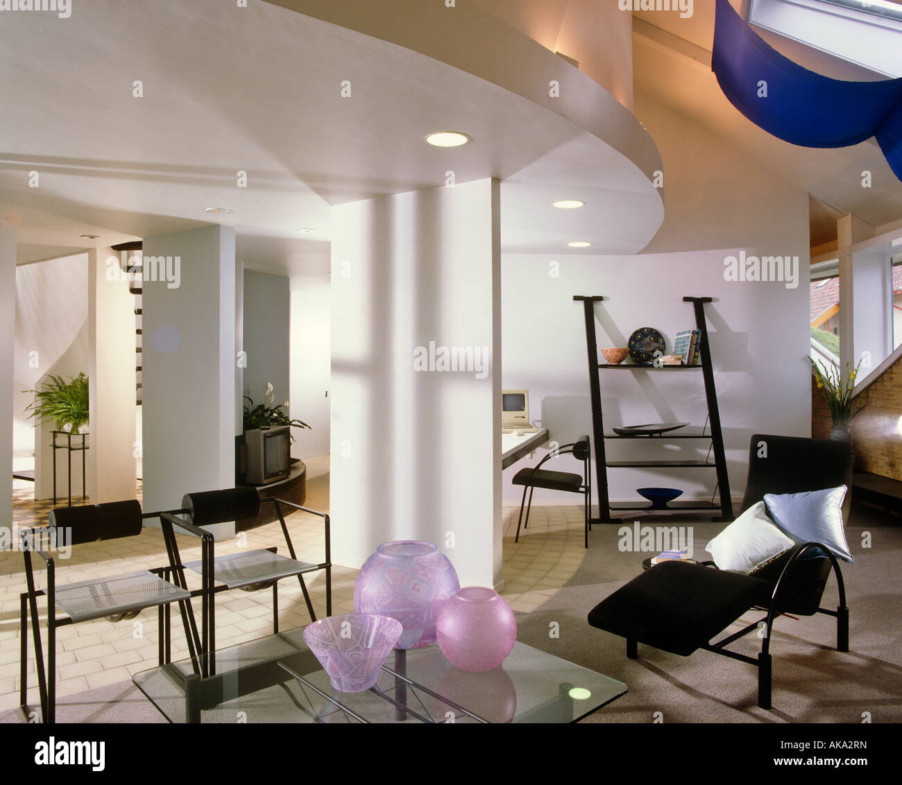 Round House Interior Stock Photo - Alamy