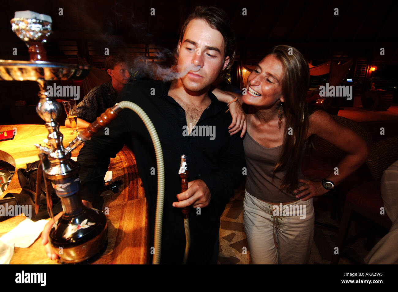 Smoking bar hi-res stock photography and images - Alamy