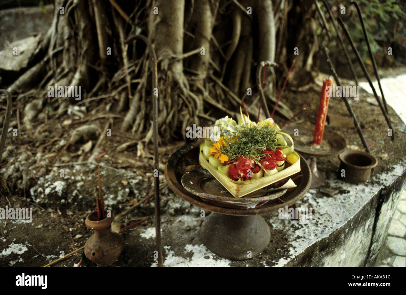 offering Bali Indonesia Stock Photo - Alamy