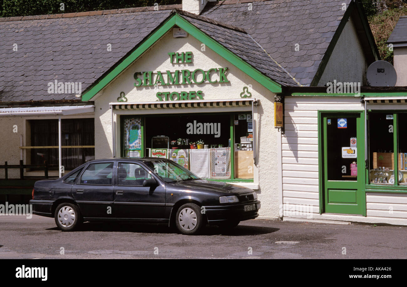 Glengarriff Bantry Bay Co Cork Ireland Shamrock Store Stock Photo - Alamy