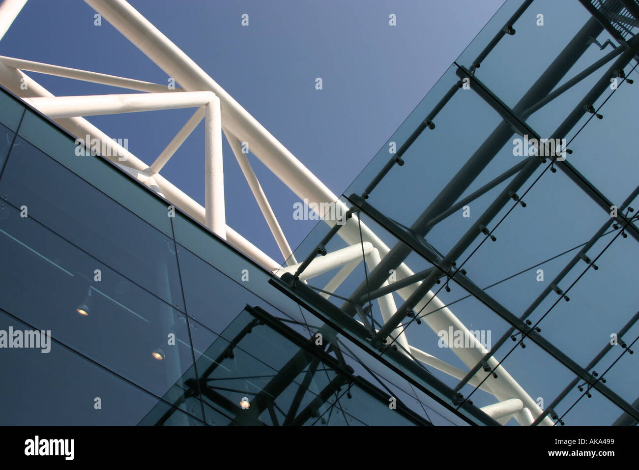 Architectural detail at the new Bullring Birmingham England Stock Photo ...