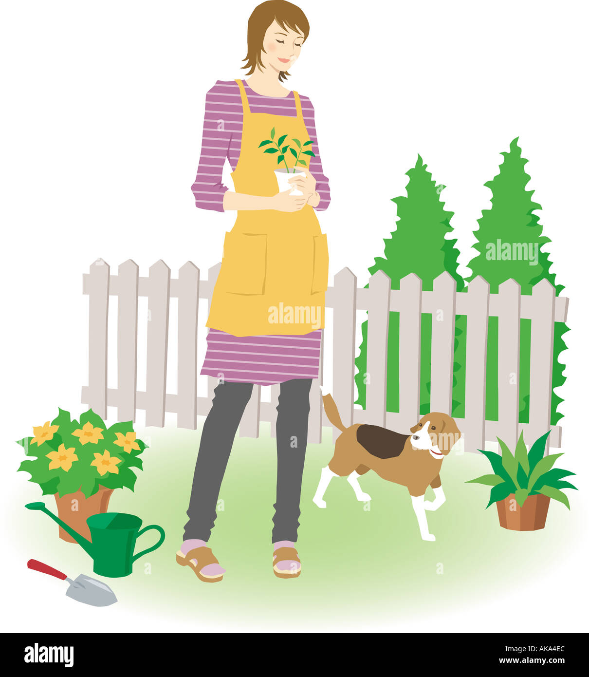 a Life of Lady Stock Photo - Alamy