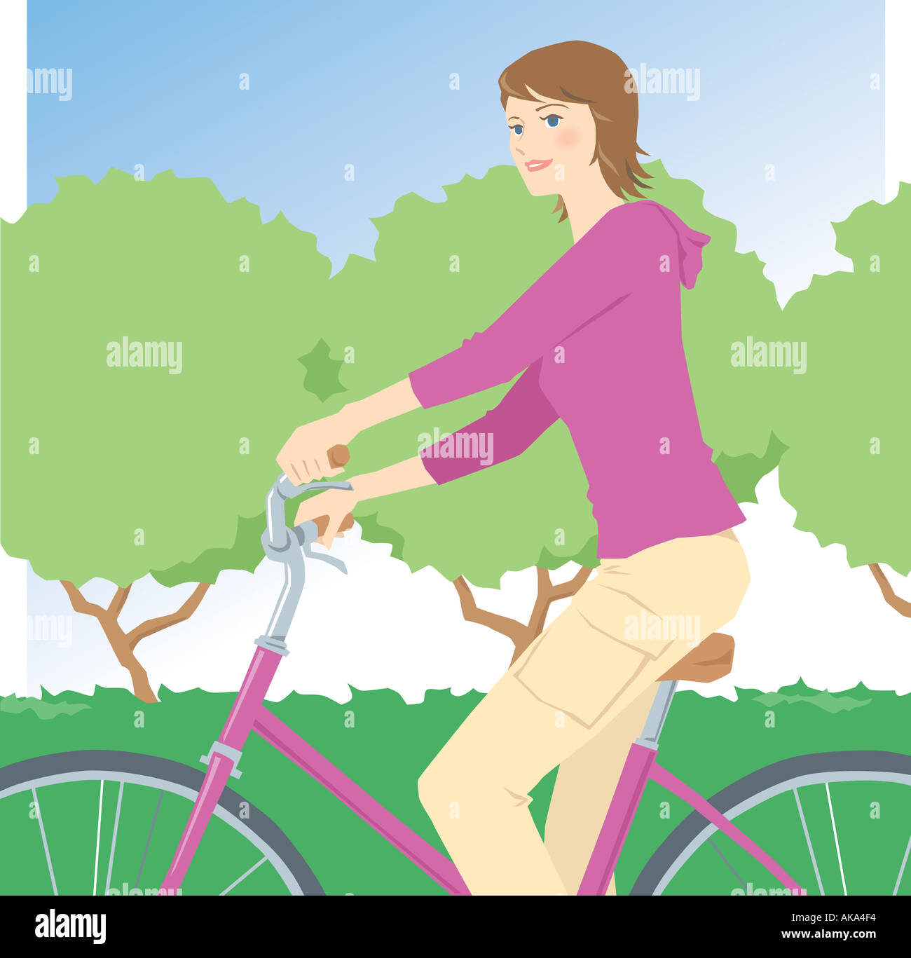 a Life of Lady Stock Photo - Alamy