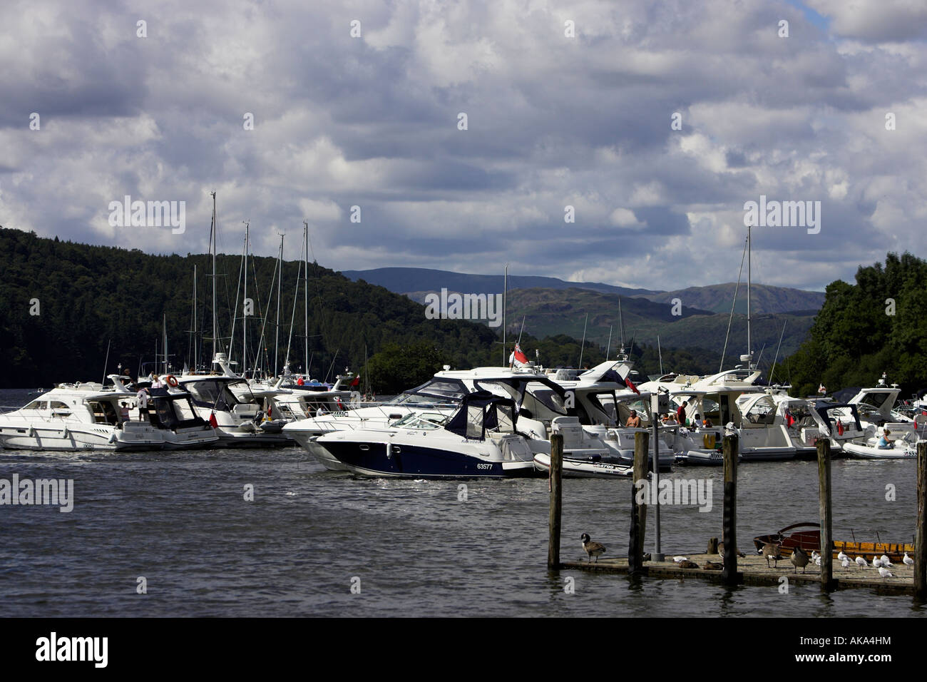 Views Around Windermere The Lake District Cumbria UK United Kingdom ...