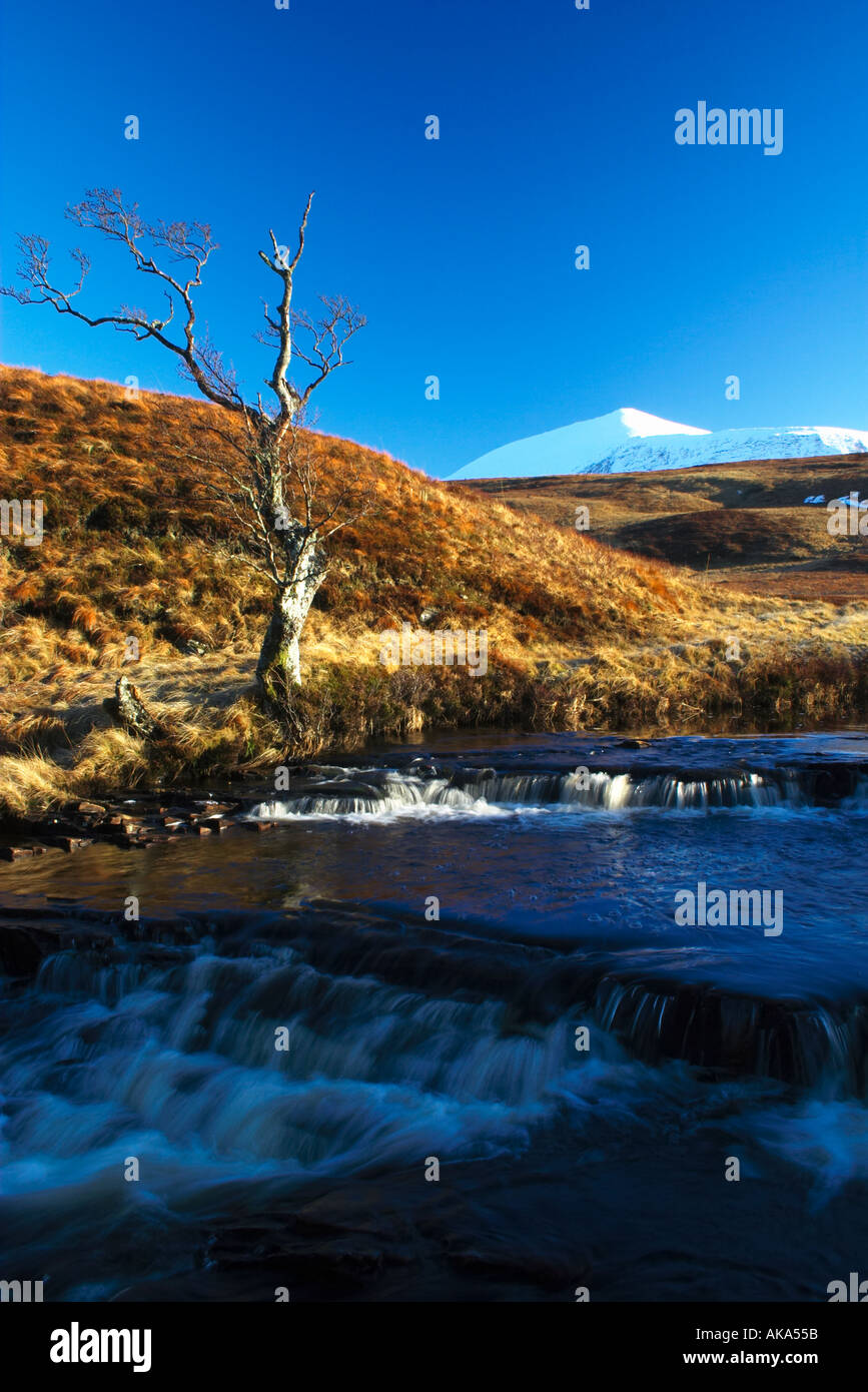 Ben Klibreck and river Sutherland Scotland Stock Photo - Alamy