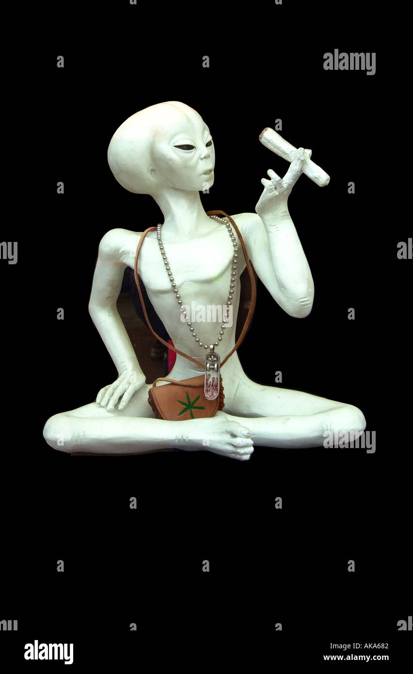 Paul Alien Smoking Weed