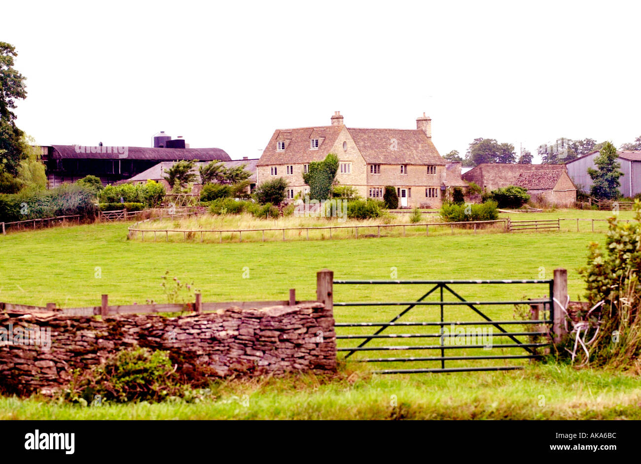 country farm estate with ornate surroundings Stock Photo - Alamy