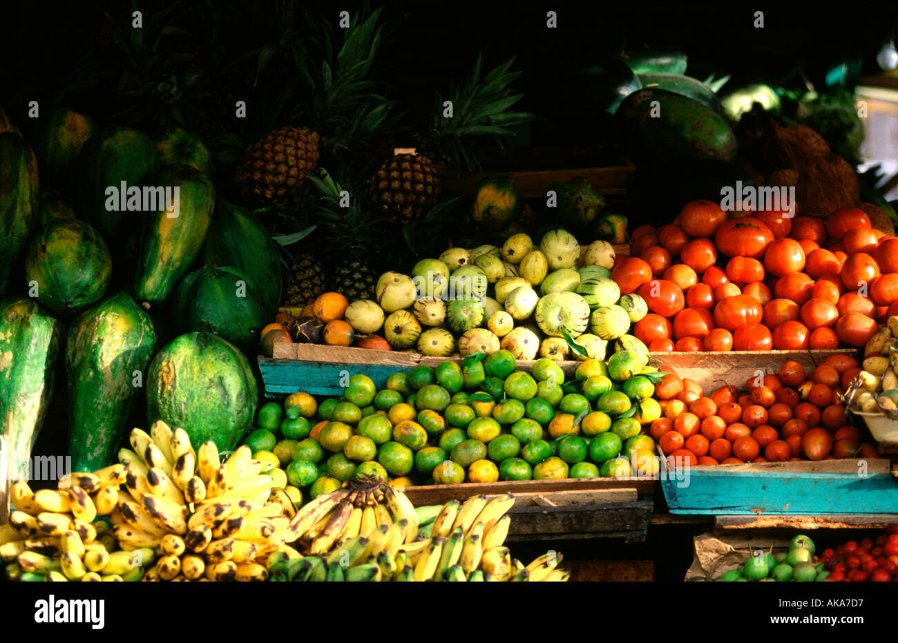 Fruit market. Cuenca. Ecuador Stock Photo - Alamy