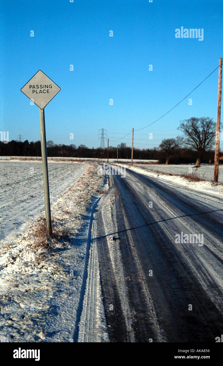 Roadside traffic sign Stock Photo - Alamy