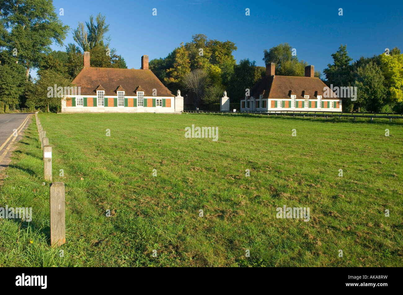 Runnymede Memorials Windsor Road Old Windsor Berkshire England UK Stock ...