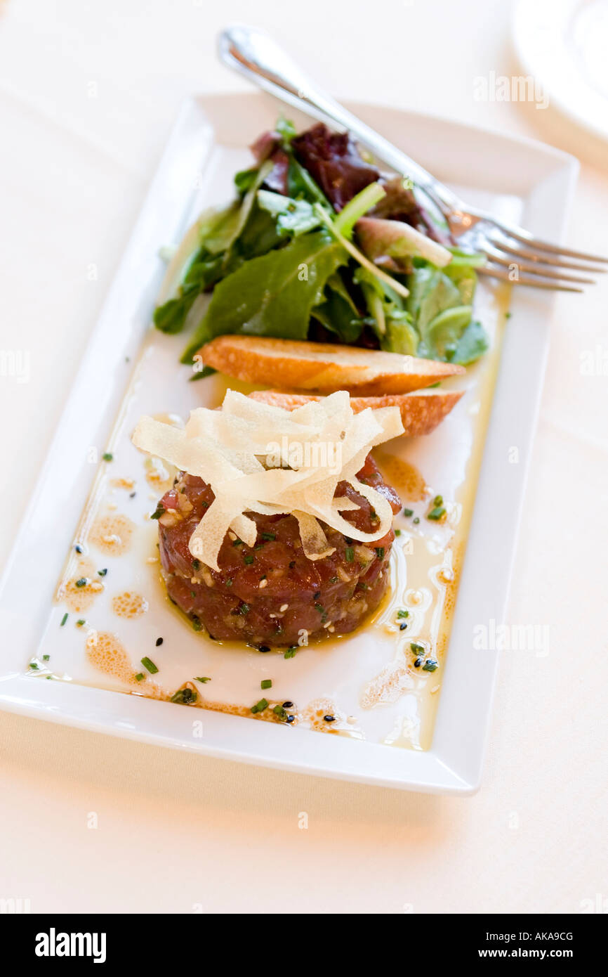 Tartar of tuna hi-res stock photography and images - Alamy