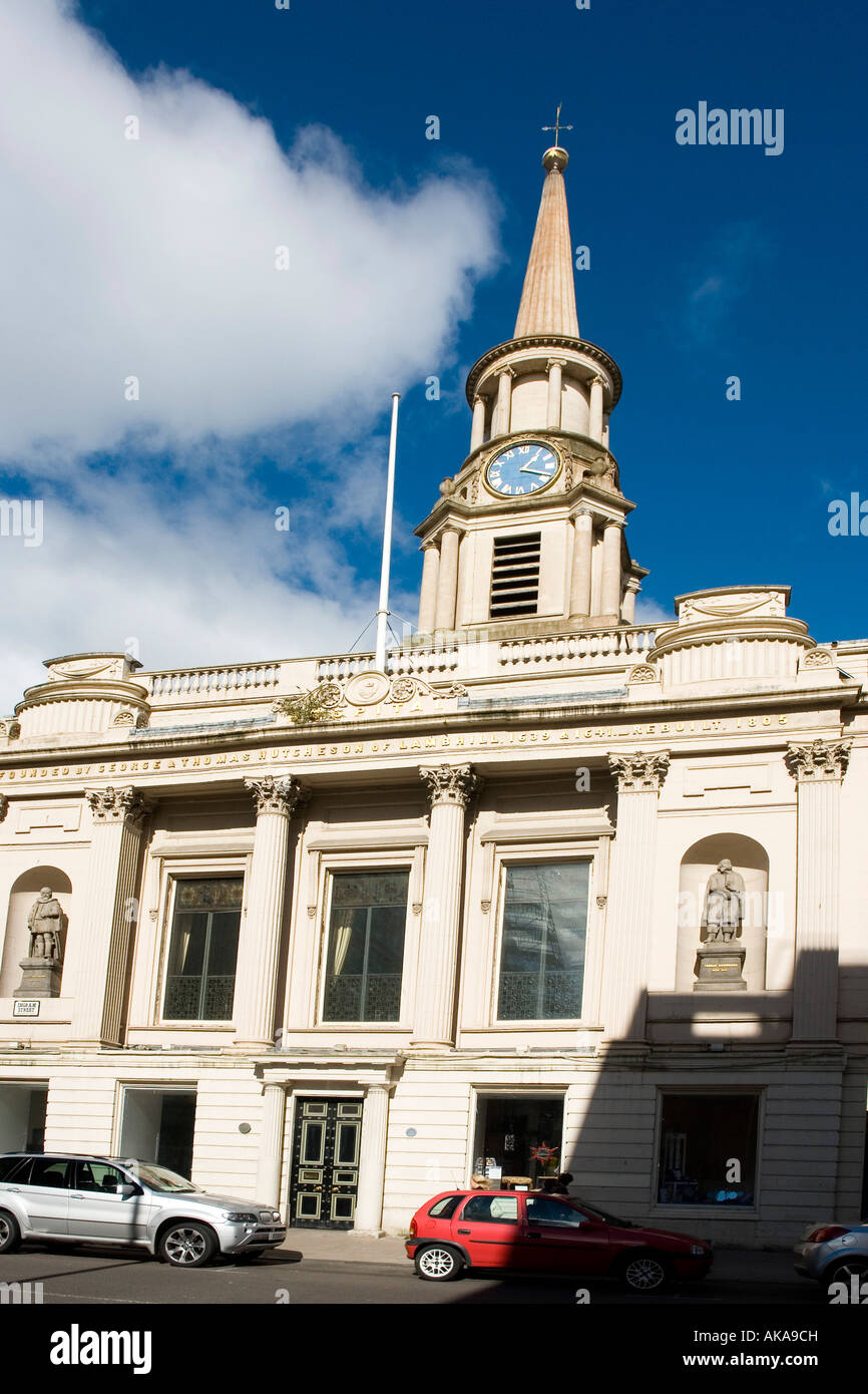 Glasgow Scotland Europe Hutcheson hospital Ingram street Stock Photo ...