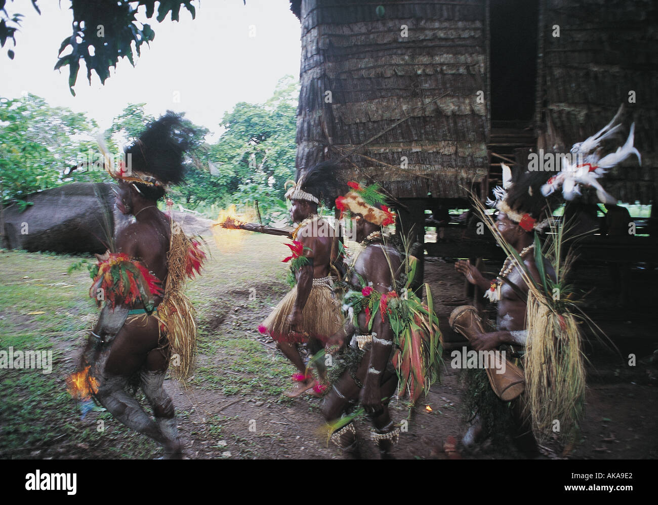 Papua new guinea sepik river house hi-res stock photography and images ...