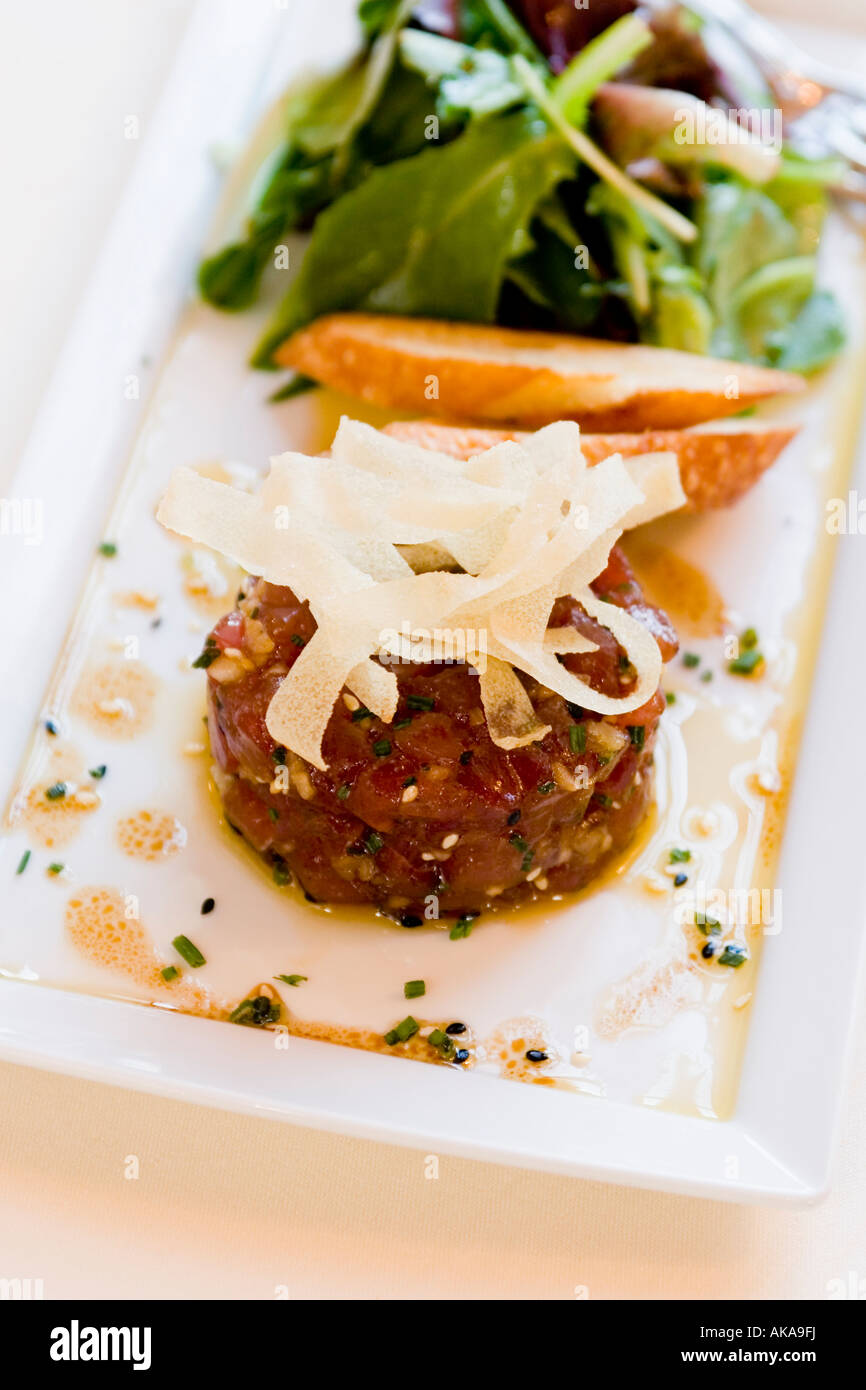 Tartar of tuna hi-res stock photography and images - Alamy